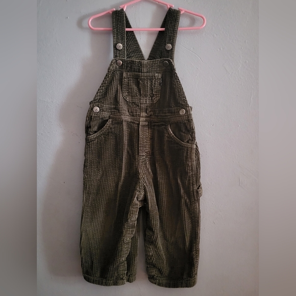 Carter's | One Pieces | Vintage Carters Corduroy Green Overalls 824 ...
